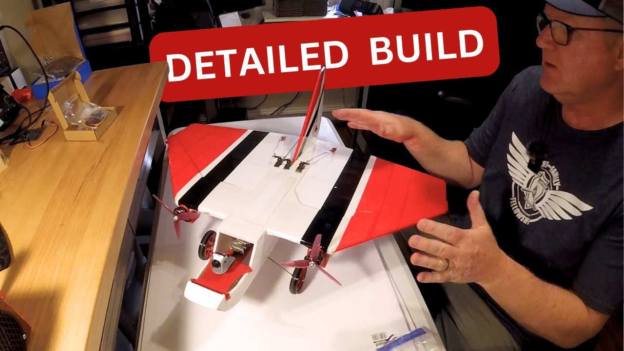 Build and Fly this Plane! - Detailed Build - D2 Delta Twin - YouTube