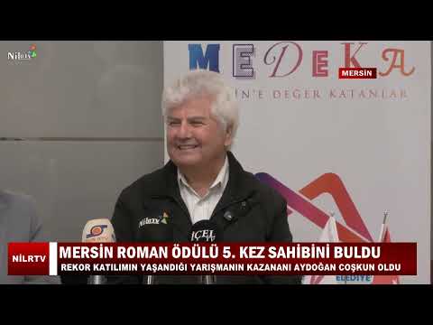 Mersin Roman Ödülü Sahiplerini Buldu