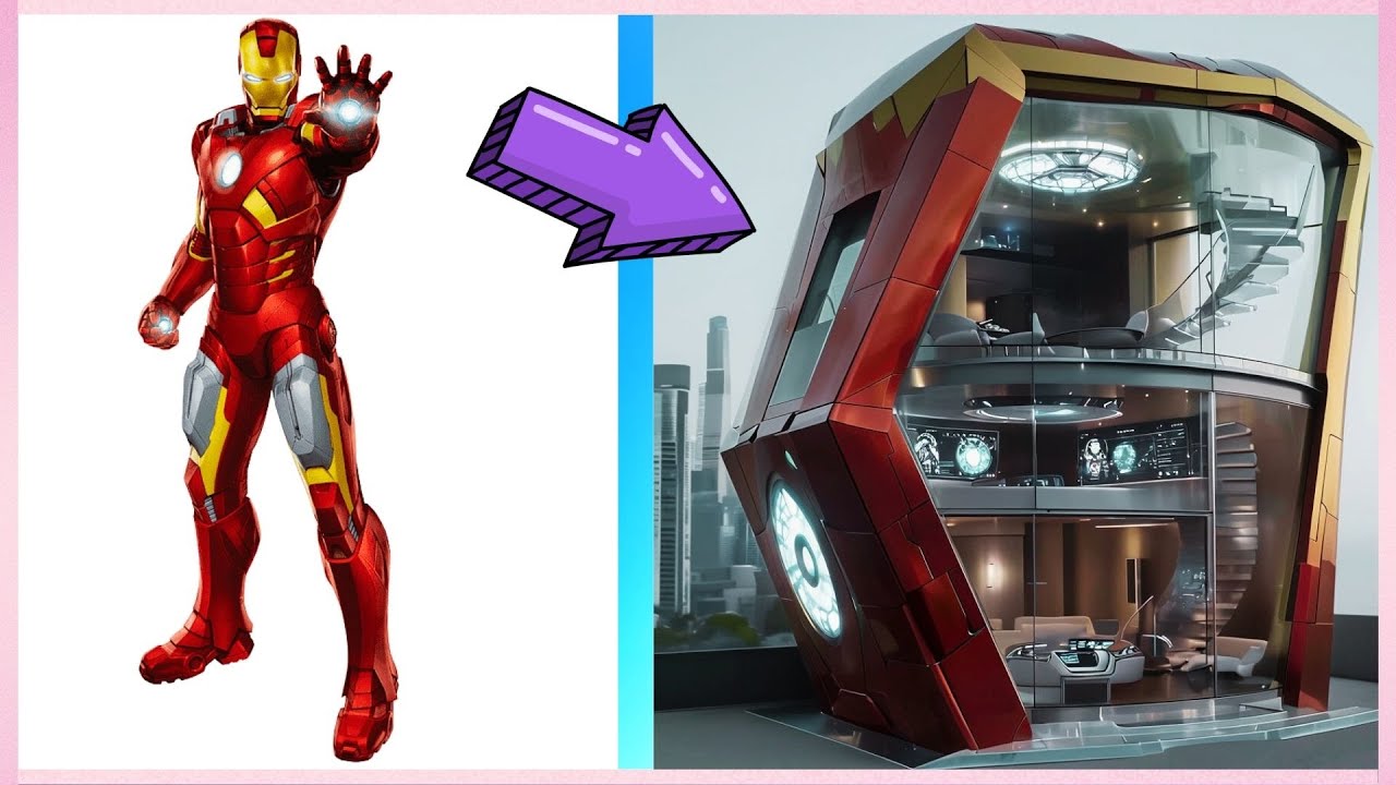 AVENGERS But HOUSE VENGERS 🔥 All Characters (marvel & DC) 2024💥 - YouTube