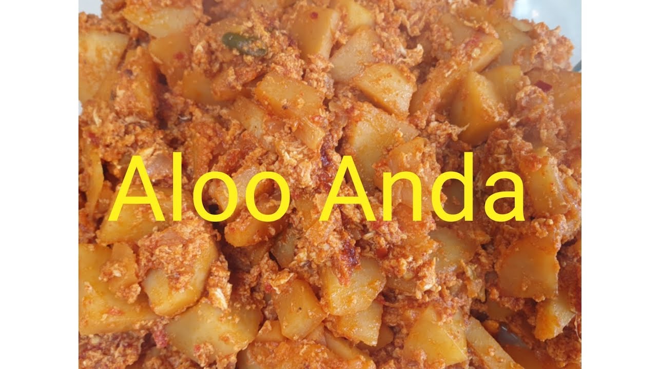 Anda Aloo Recipe - YouTube