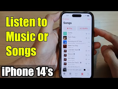 iPhone 14's/14 Pro Max: How to Listen to Music or Songs