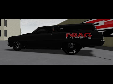 Roblox Building Drag Cars - YouTube
