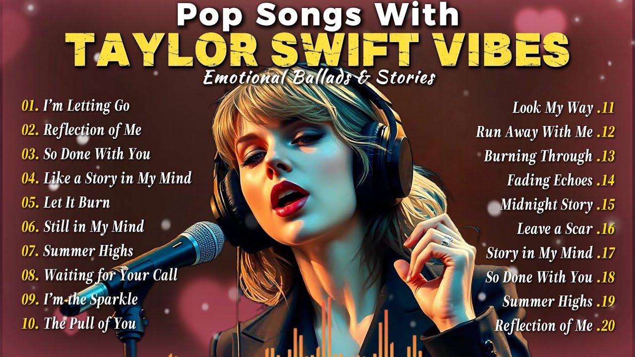 🎵 Pop Songs with Taylor Swift Vibes | Emotional Ballads & Stories - YouTube