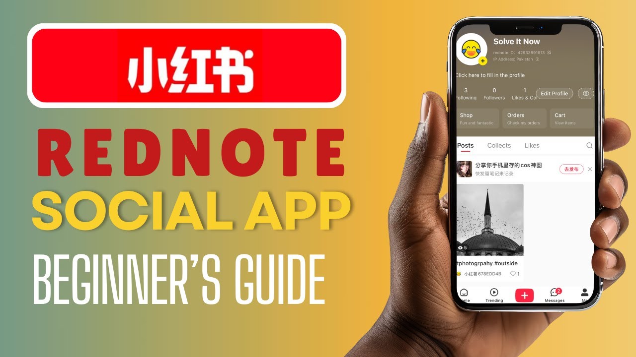 How to Use Rednote Social App Beginner's Guide 2025 - YouTube
