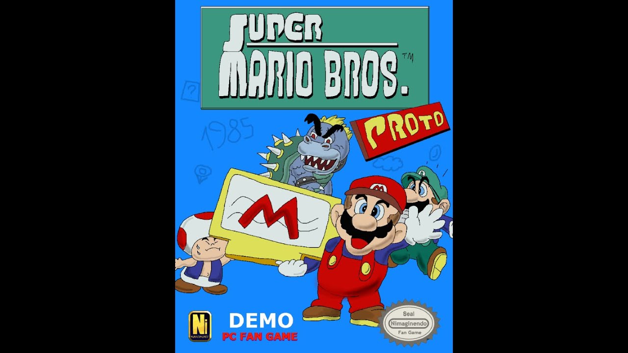Super Mario Bros Proto gameplay - YouTube