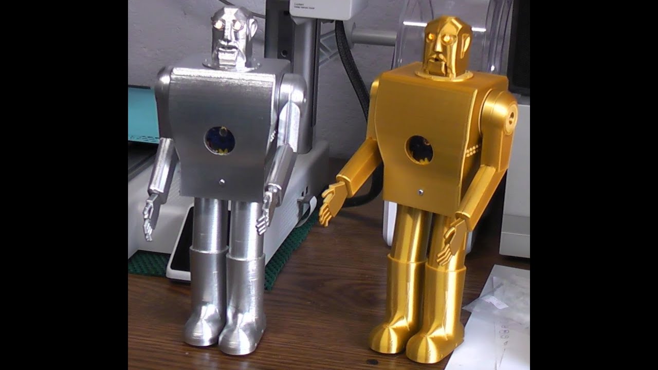 Testing different Voices with the Voice recognition 3d printed Elektro ...