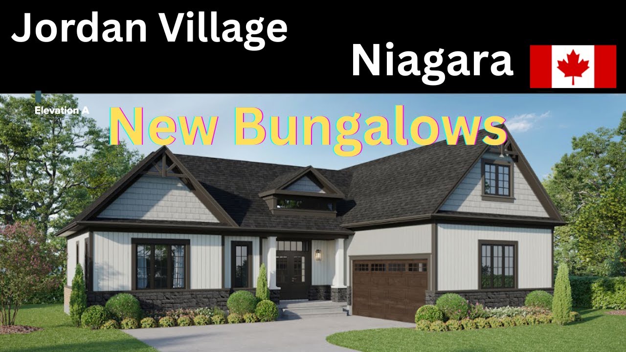 Tour of Bungalows Project | Detached &Townhouses | Jordan Village ...