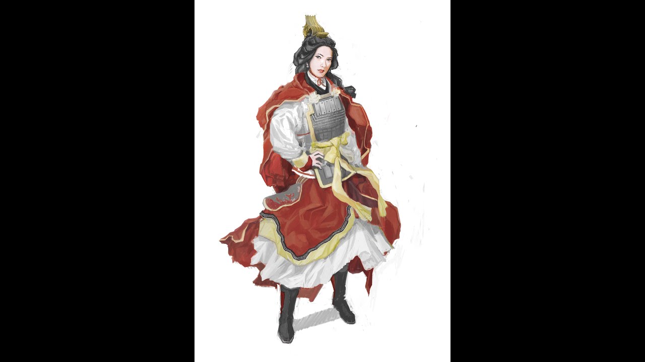 Painting Sun Ren-Lady Sun(Tôn Thượng Hương): Total War Three KingDom ...