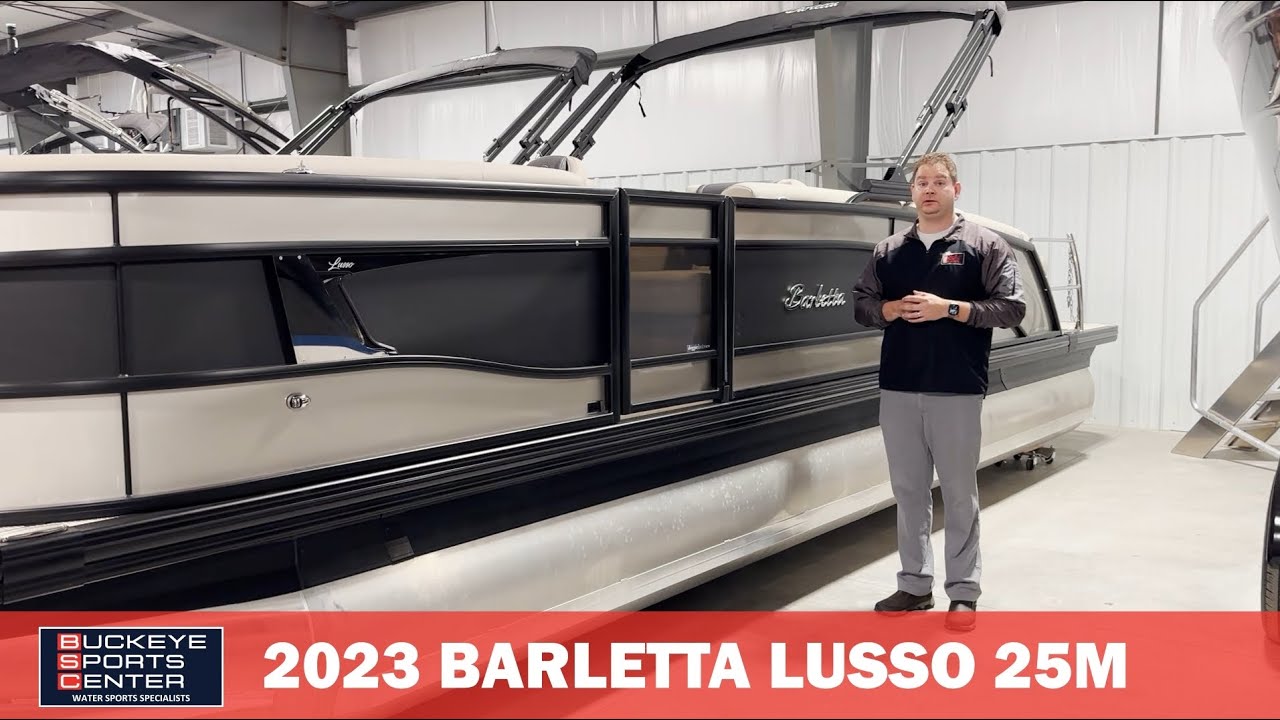 2023 Barletta Lusso 25M Boat Walkthrough - YouTube