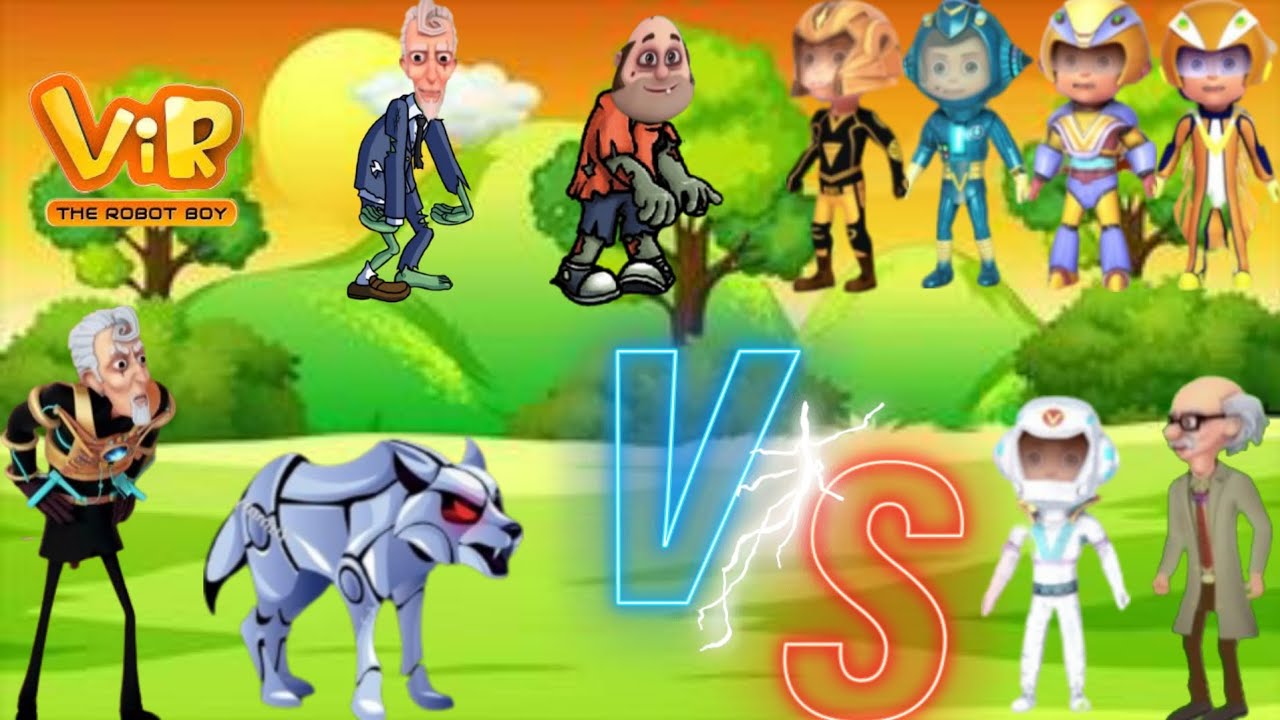 vir the robot boy | robot boy suit on | robo wala cartoon | cartoons ...