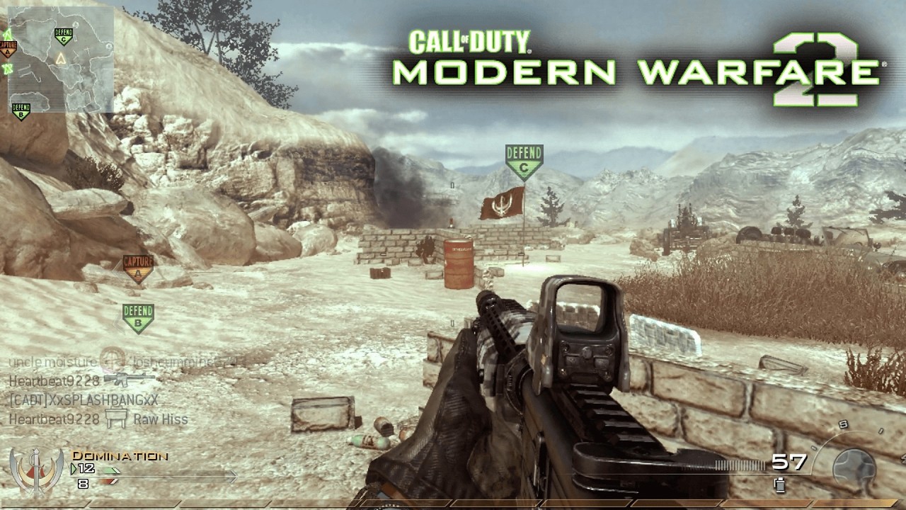 41 Kills - M16 Holo and Silencer- Call of Duty: Modern Warfare 2 ...