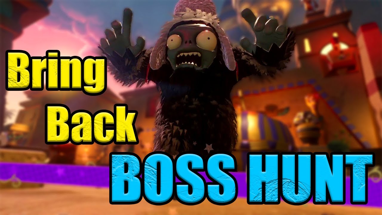 WE NEED BOSS HUNT BACK! | Plants vs Zombies GW2 - YouTube