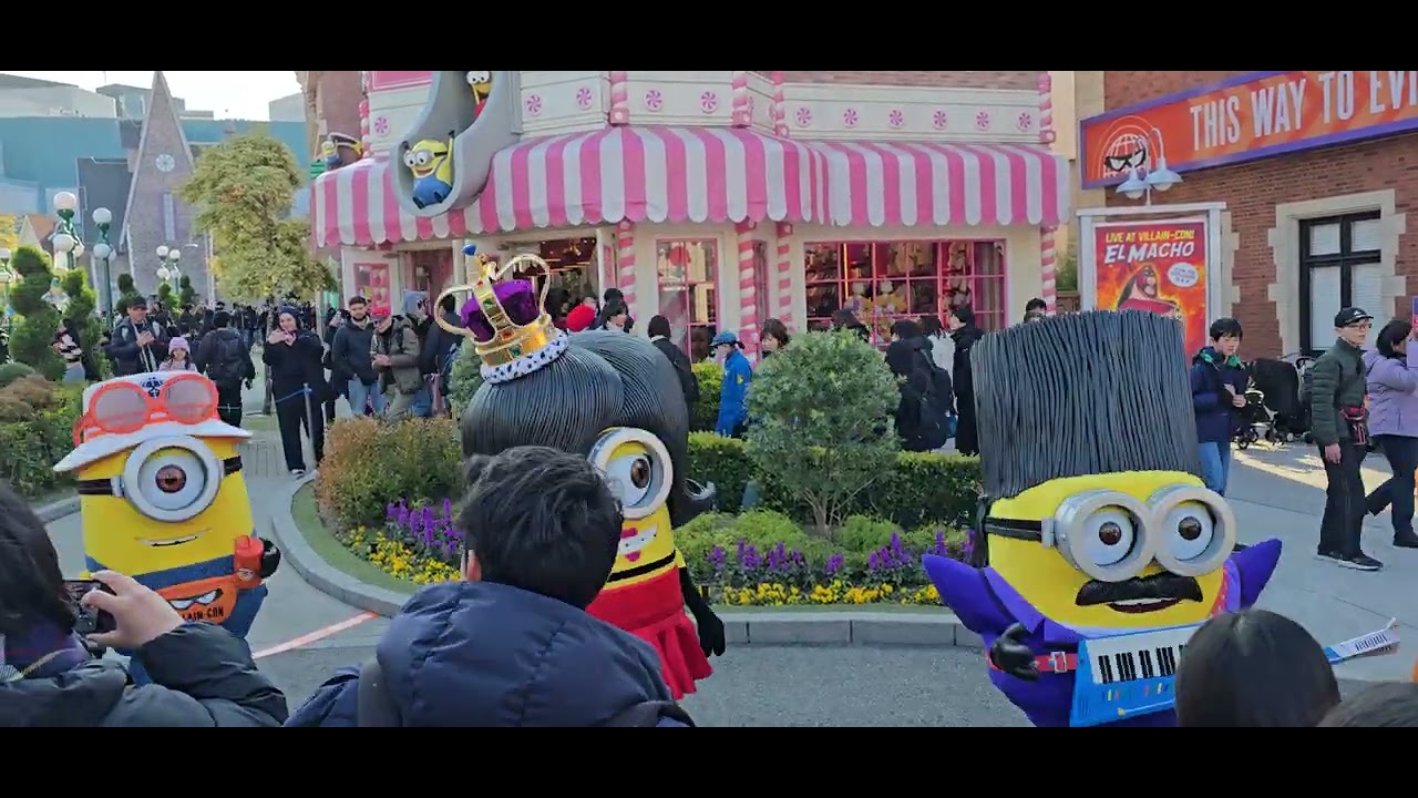 [오사카여행 092/USJ 25]미니언즈 퍼레이드 Minions Parade/유니버설 스튜디오 재팬 Universal ...