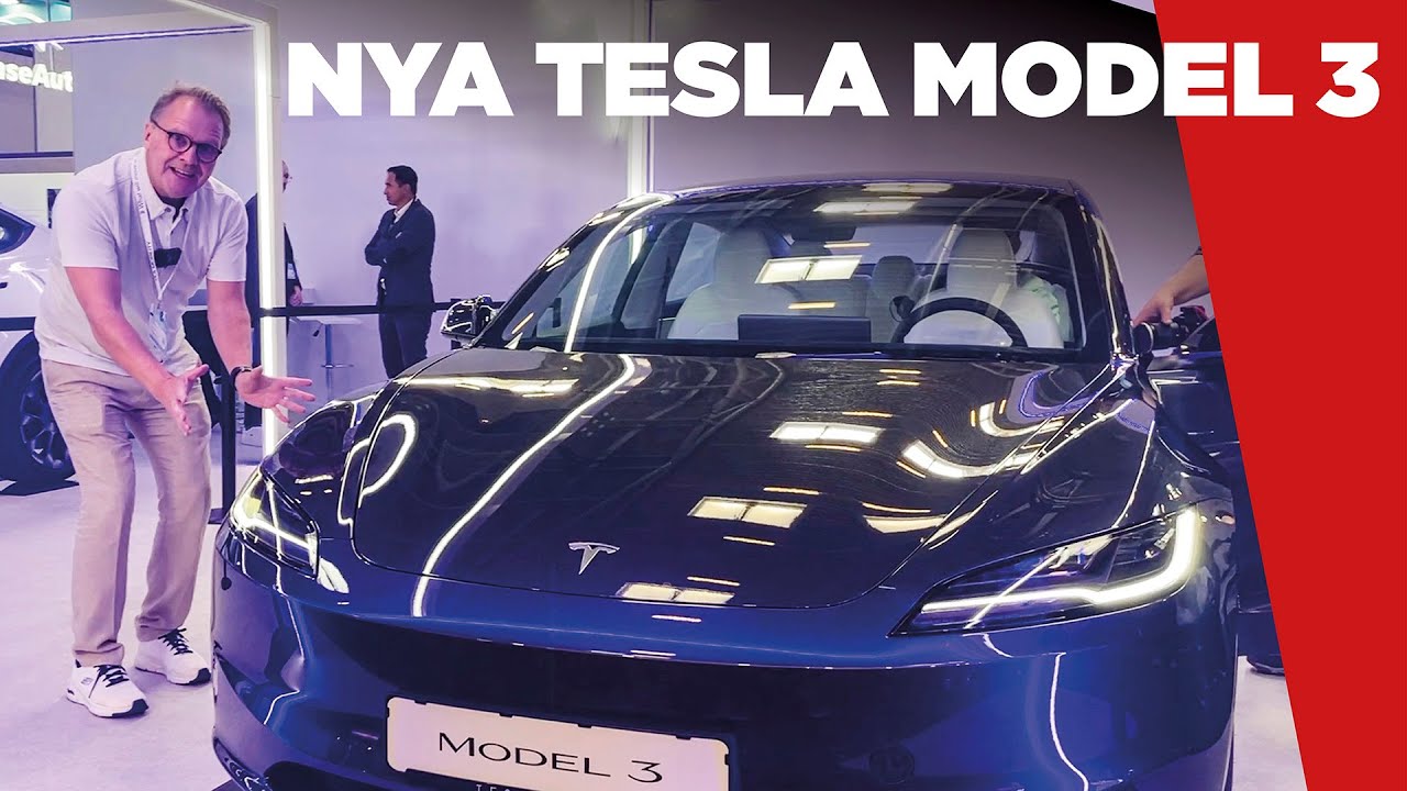Nya Tesla Model 3 – därför är den så viktig! - YouTube