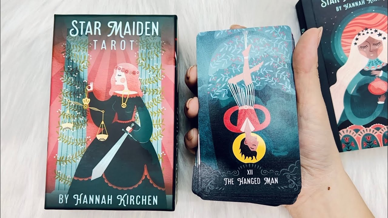 Review bộ bài | Star Maiden Tarot | Unboxing & flip though - YouTube