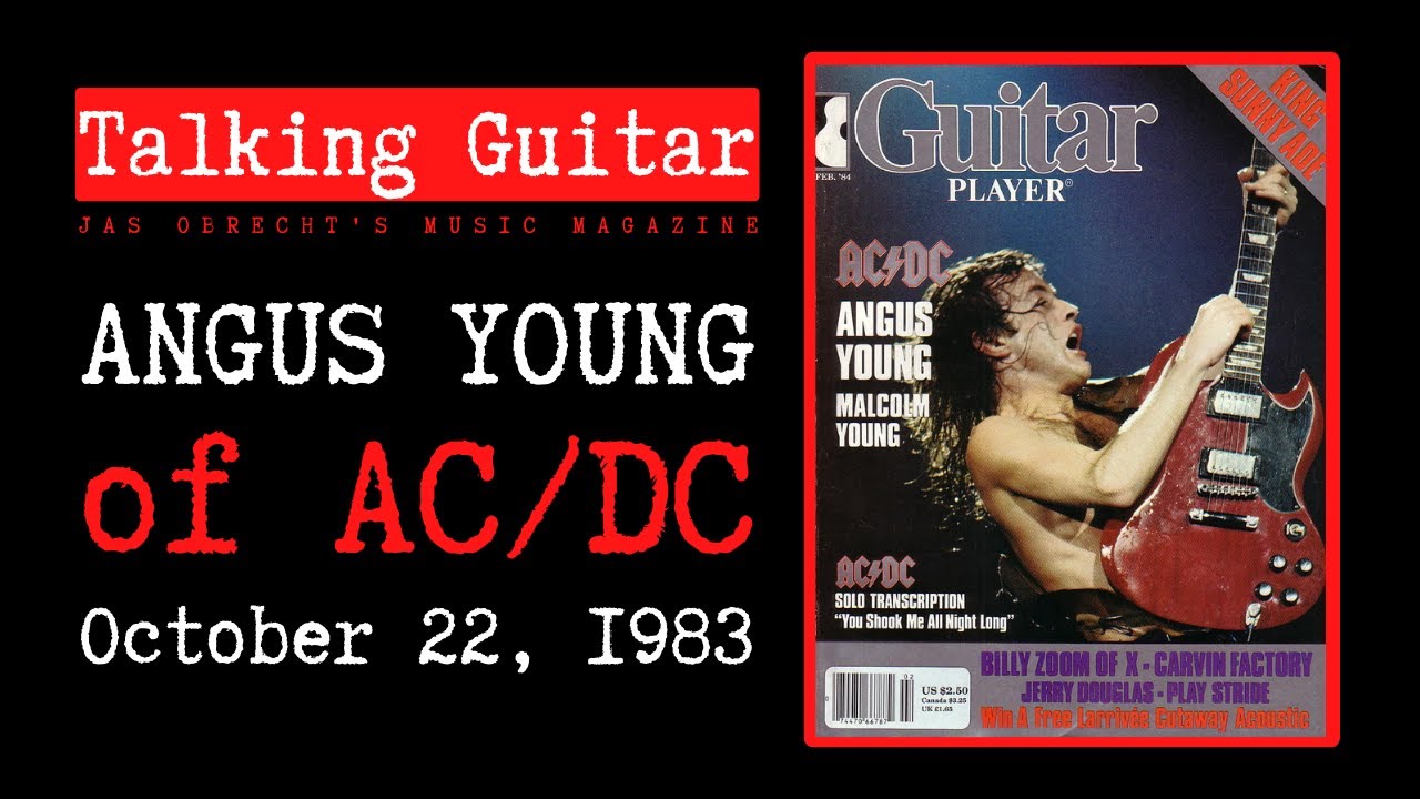 AC/DC’s Angus Young: The Complete 1983 Guitar Player Interview - YouTube