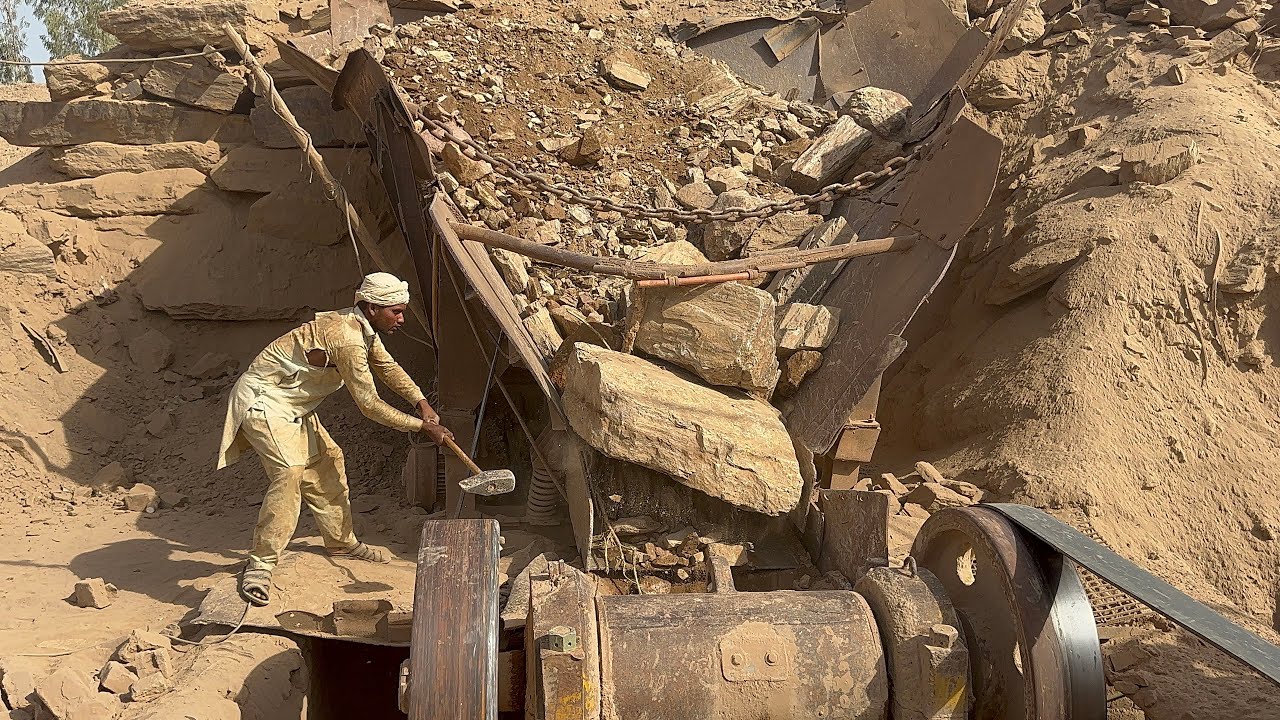 "Stone Crusher Machine: A Giant at Work"The Power of Stone: Machine ...