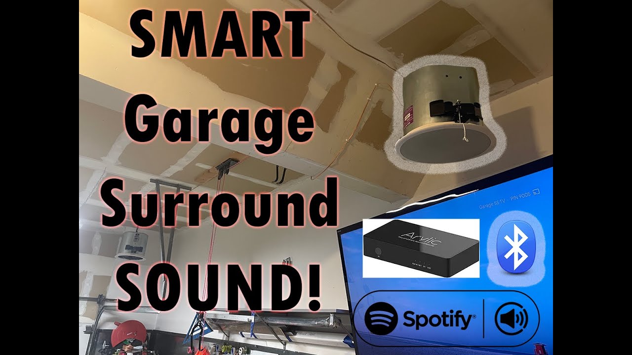 Surround Sound In My Garage | Speaker Installation Walkthrough ...