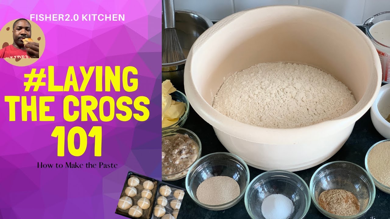 #laying the Cross on You Delicious Homemade Hot Cross Buns - How to ...