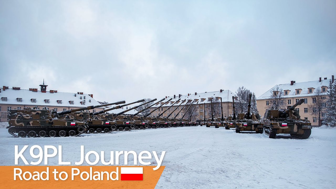 K9 Self-Propelled Howitzer for Poland - YouTube