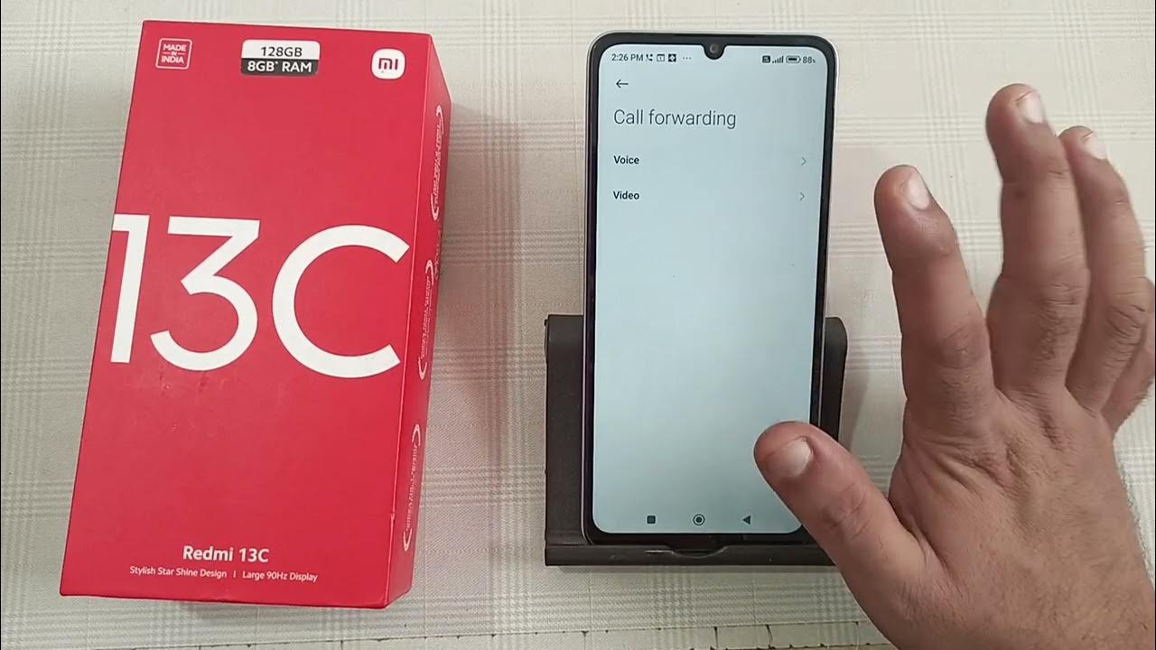 how to stop call forwarding in redmi 13c, call forwarding kaise hataye - YouTube