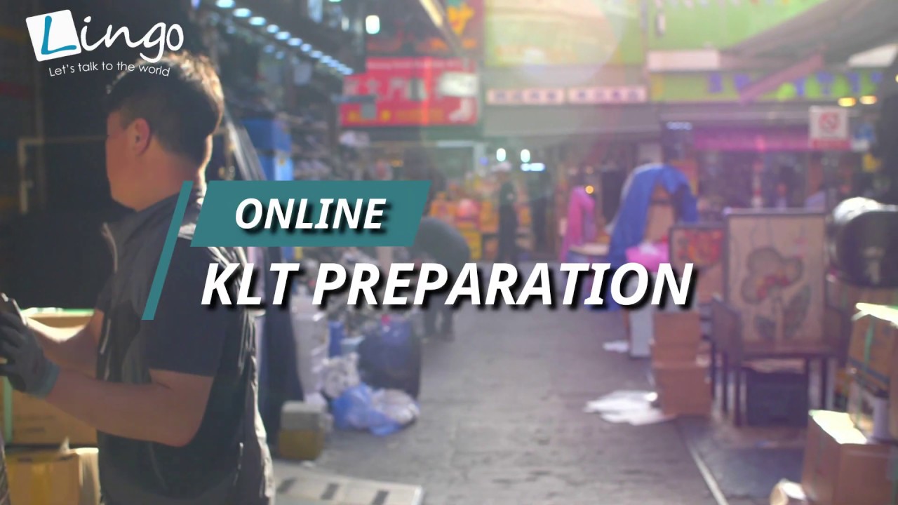 Korean Language "KLT" - YouTube