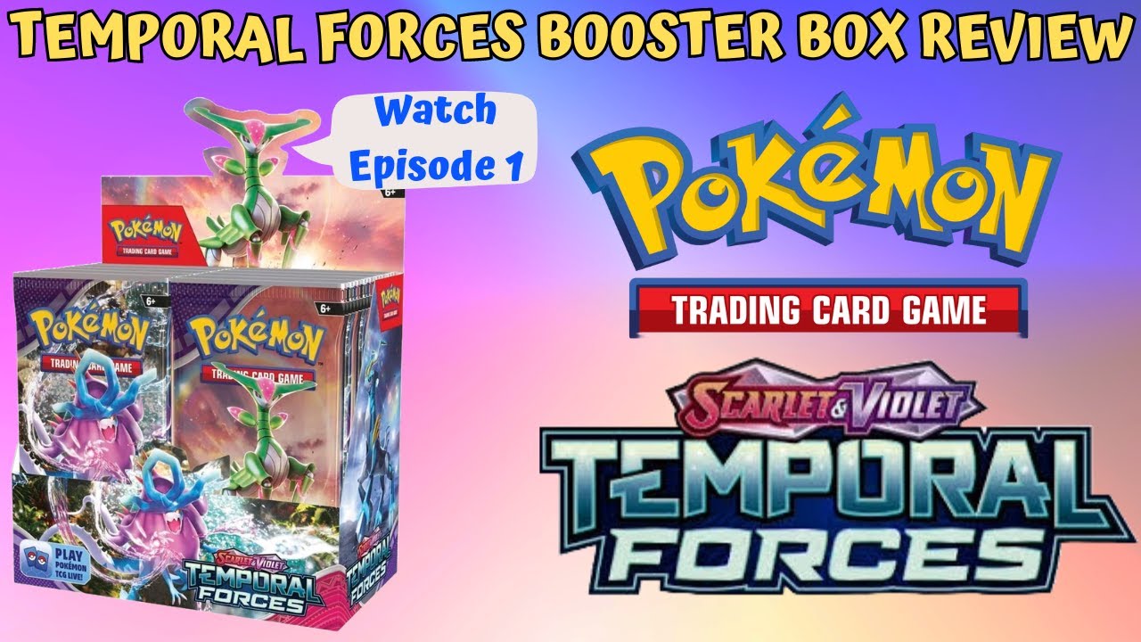💥Pulled Multiple Rare Hits!💥Pokémon Temporal Forces Booster Box Opening ...