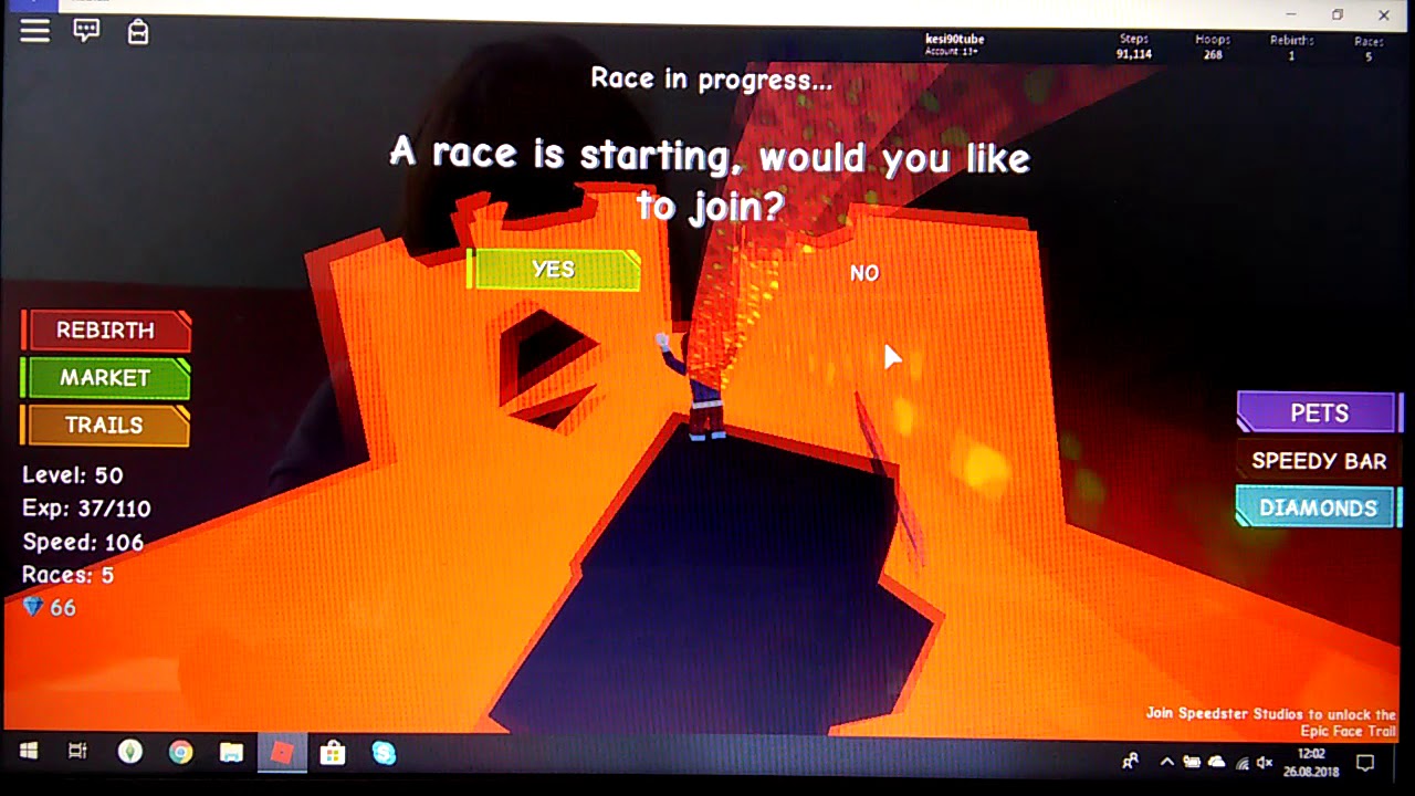 roblox speed simulator 2. mamy nowom mape - YouTube