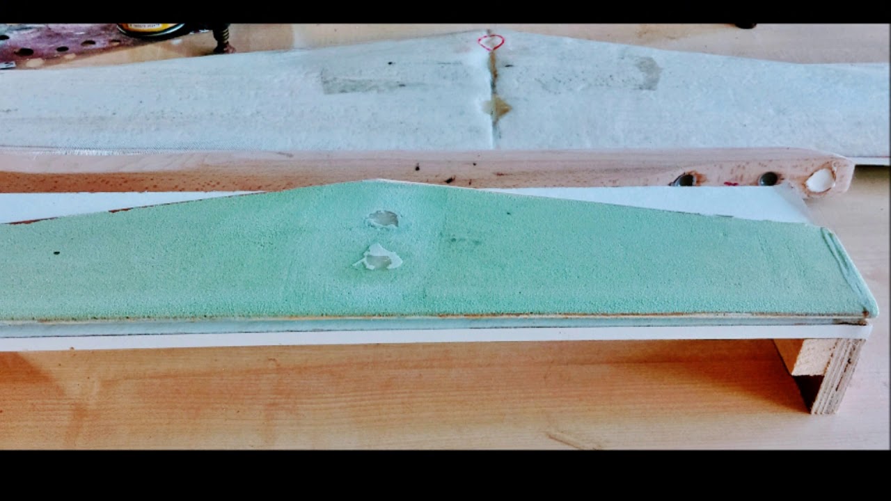 Fabrication amateur d'un windfoil Part1 - YouTube