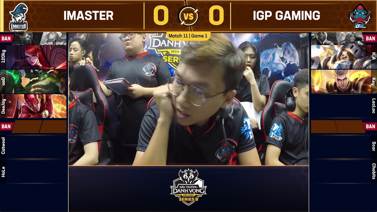 IMaster vs IGP Gaming - [Game 1] [Vòng 4] [Series B] - YouTube