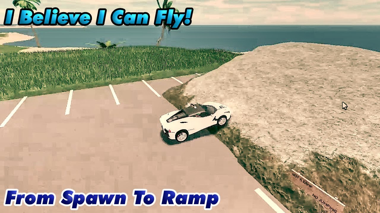 When a Spawn Turns Into a Ramp (Roblox Ultimate Driving) - YouTube