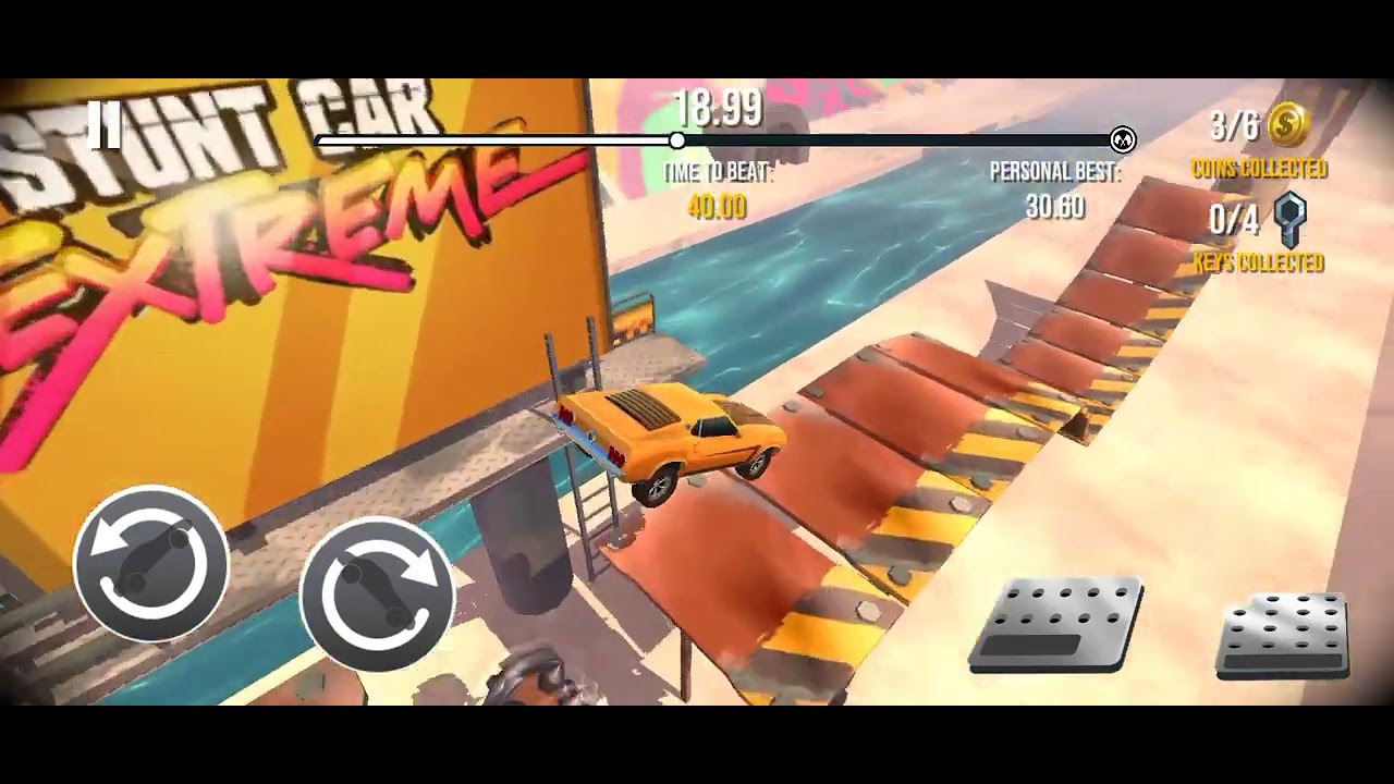 Basic fun stun car Extreme level 29😱🚖 - YouTube