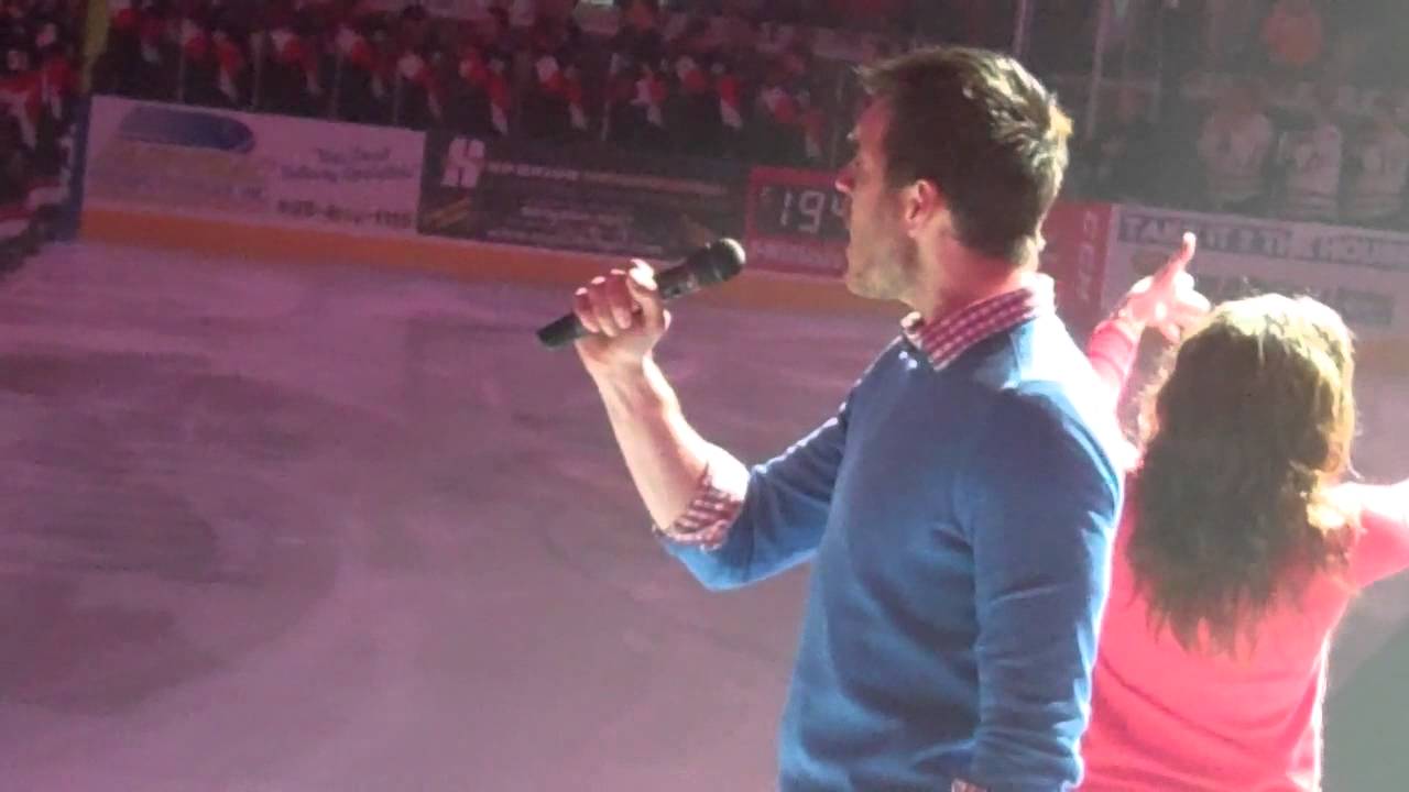 Nick Goding - National Anthem - Omaha Lancers February 1, 2014 - YouTube