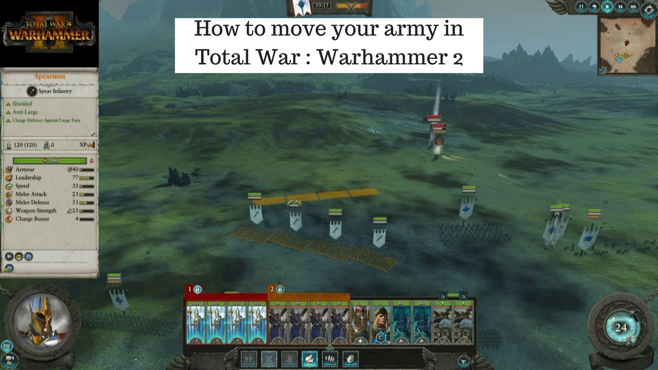 How to control your army in Total war : Warhammer 2 - YouTube