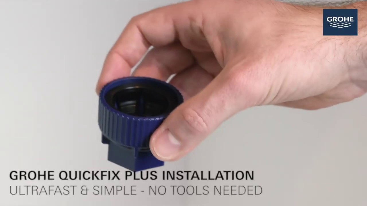 GROHE Quick Fix Plus - Bauline [EN] - YouTube