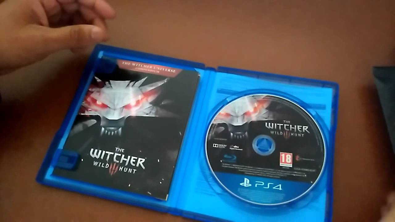 The Witcher 3 Day One - PS4 - Unboxing - UK PAL - YouTube