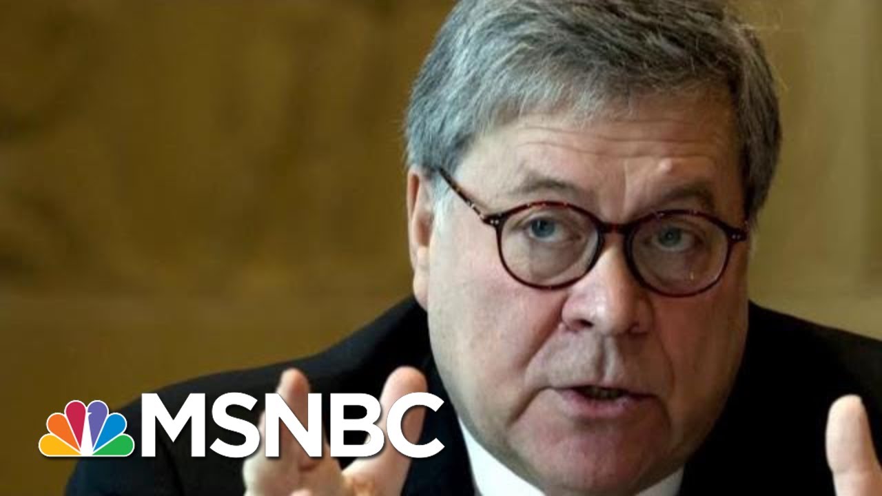 William Barr And Robert Mueller Have Created 'Vacuums' By Withholding ...
