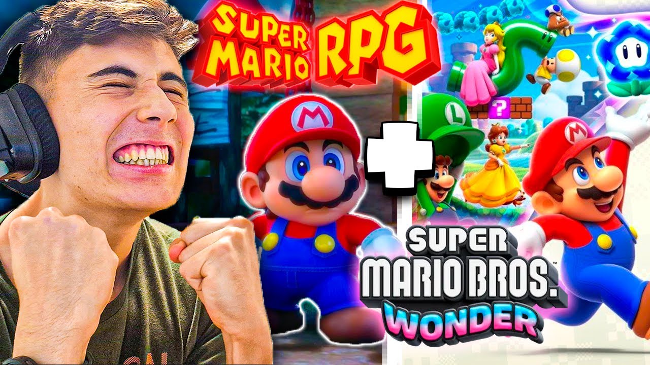 NUEVO MARIO RPG & SUPER MARIO BROS WONDER para SWITCH!🤯| REACCIÓN ...