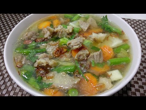 SOP DAGING SAPI KUAH BENING - YouTube