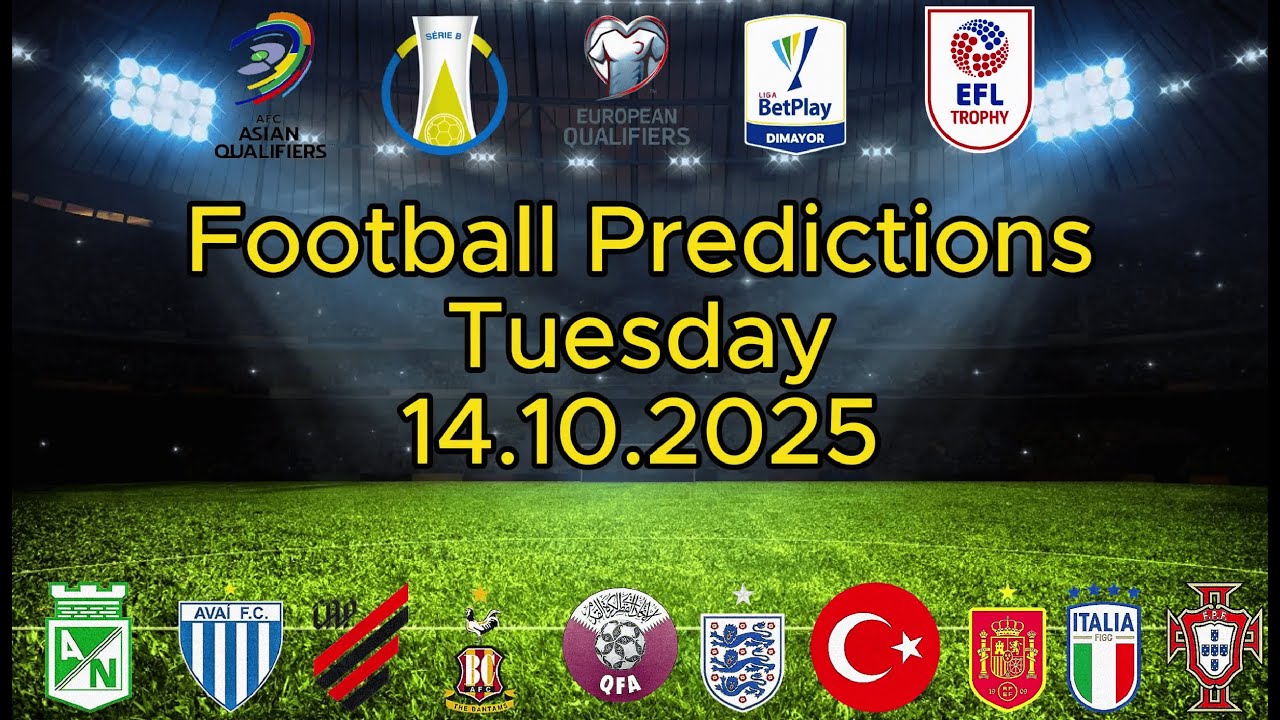 Football Predictions Today | Top Matches 14 October - YouTube