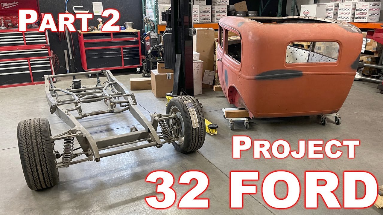 Project 32 Ford | Parallel 4 bar Install | Part 2 - YouTube