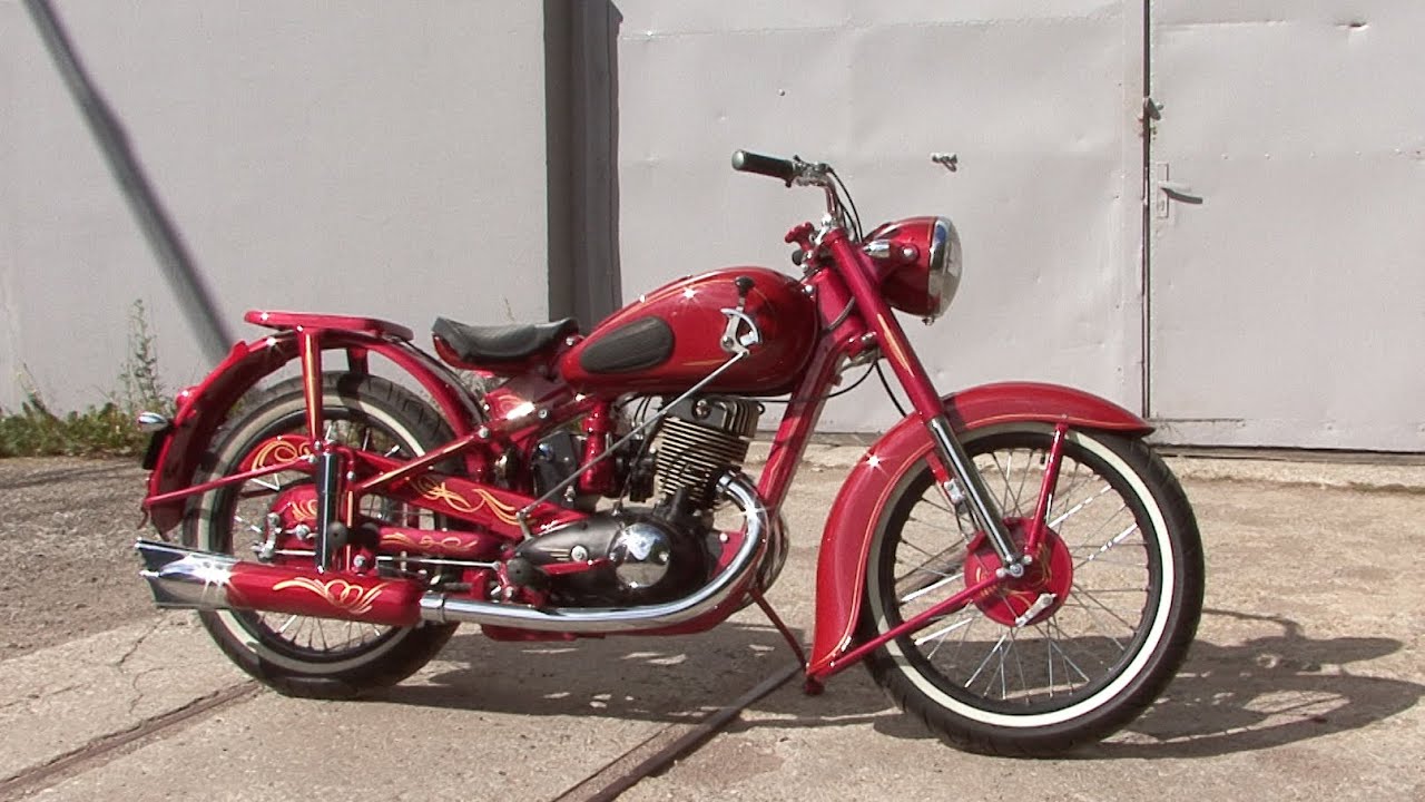 Bike Motors - IŽ 49 custom - YouTube