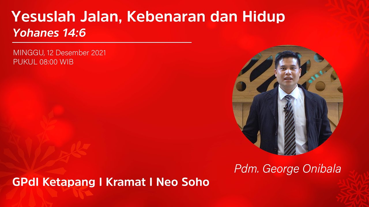 Ibadah Online Gereja Pantekosta di Indonesia - 12 Desember 2021 || GPdI ...
