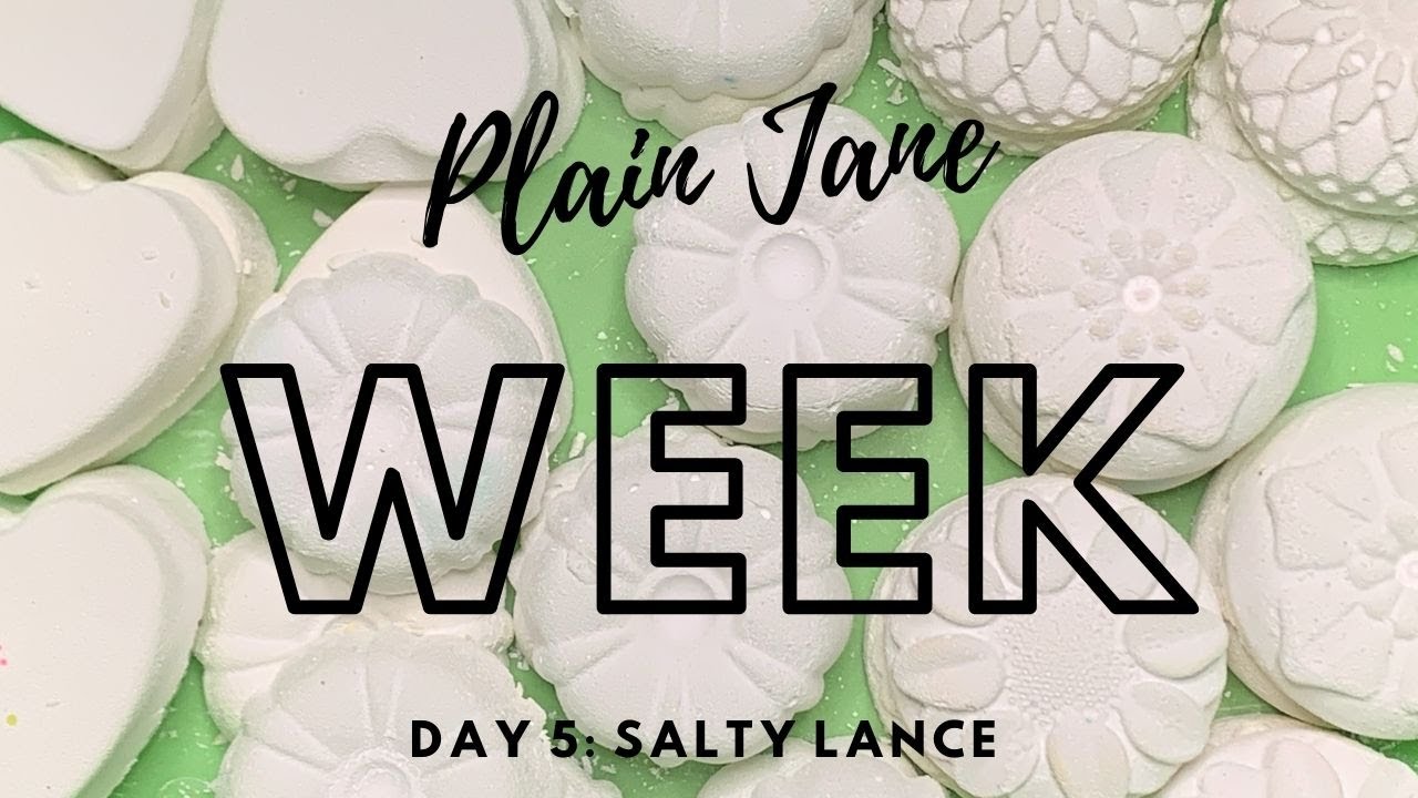 Plain Jane Week || Day 5: Salty Lance Chalk || Crispy Lush Fresh Loose ...