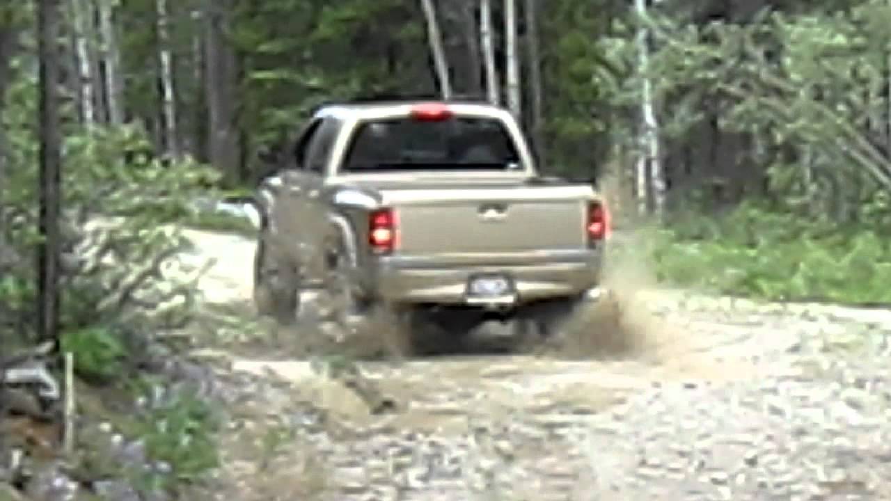 BIG Dodge Ram Doing a Burnout in Mud Puddle! - YouTube