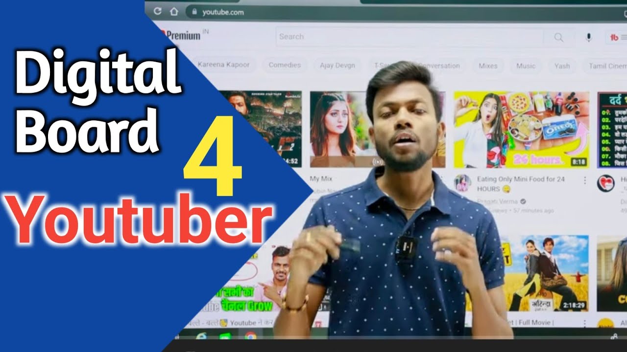 A Digital Board For YouTube Creators. Price. Size. Warranty. @ManojDey ...
