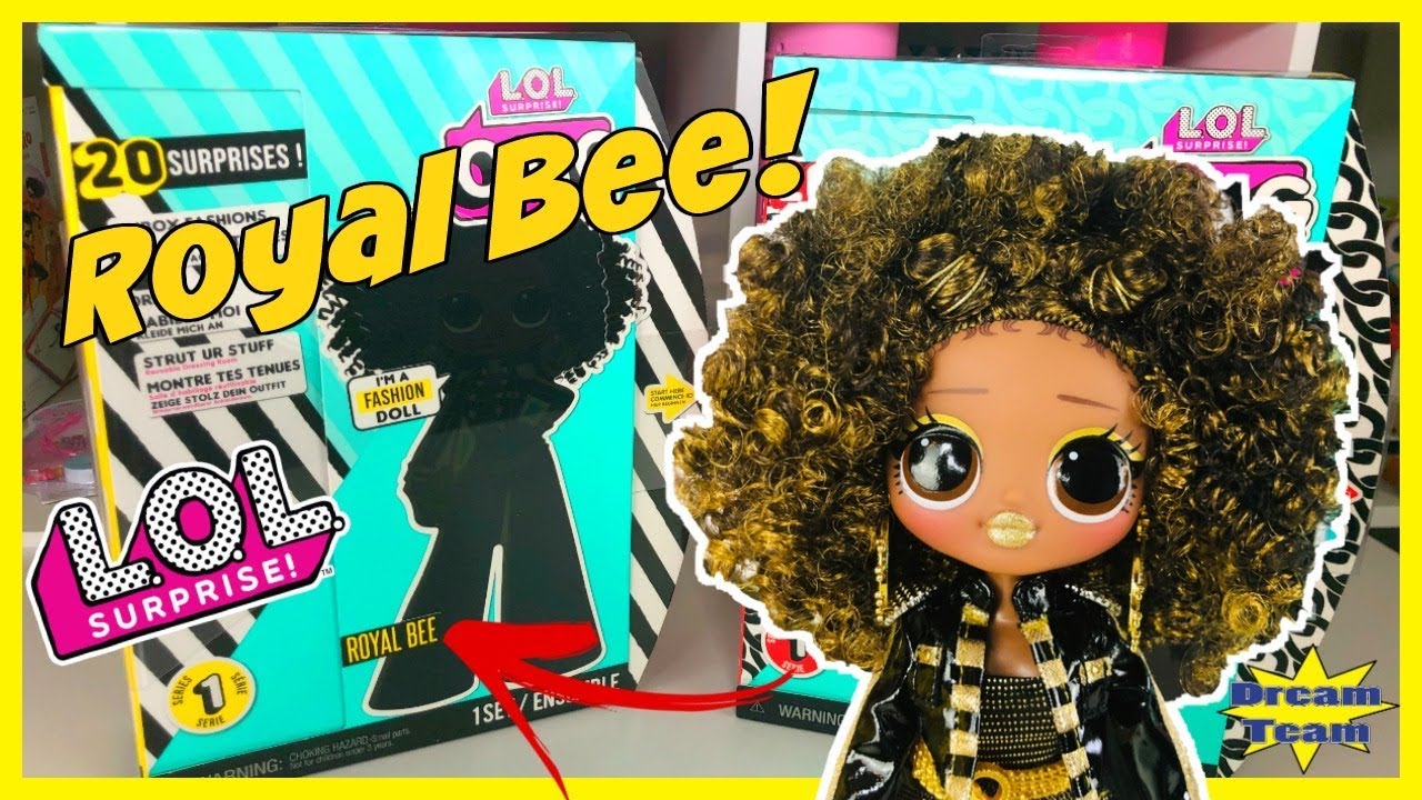 LOL Surprise OMG Fashion Dolls! LOL OMG Royal Bee Unboxing! - YouTube