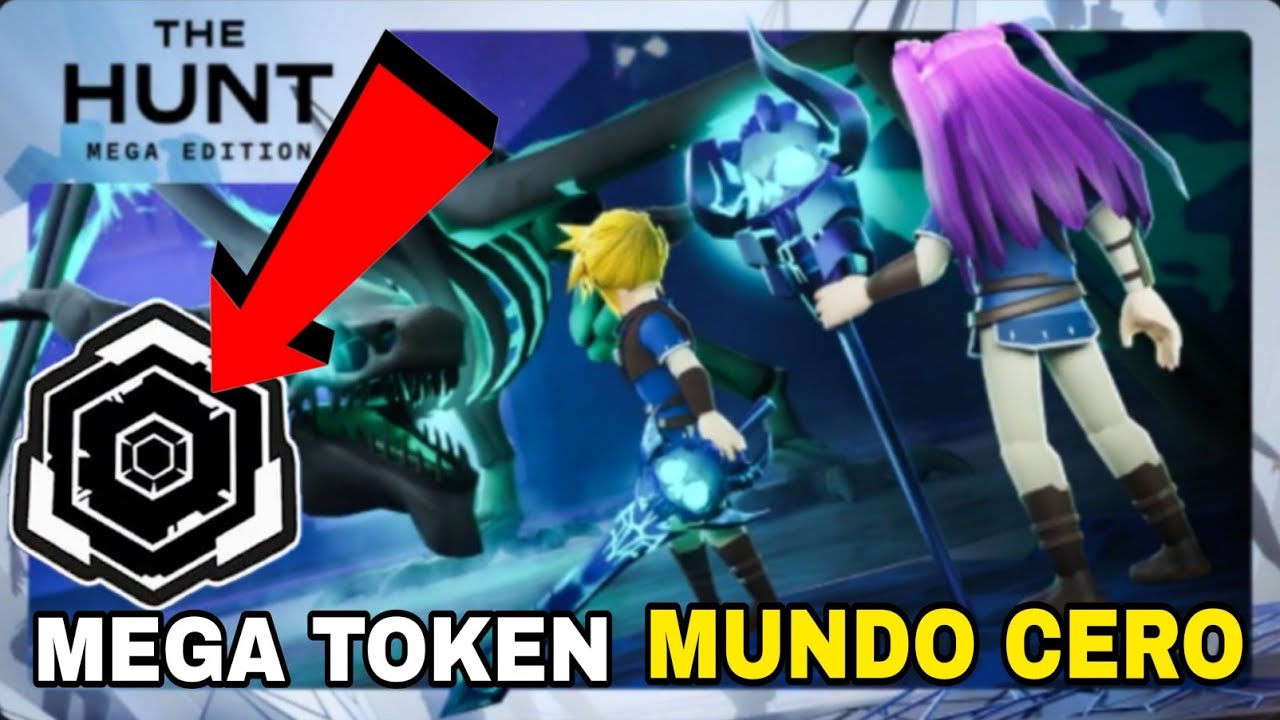🔳Roblox COMO TENER EL MEGA TOKEN 7 FACIL | MUNDO CERO | EVENTO THE HUNT ...