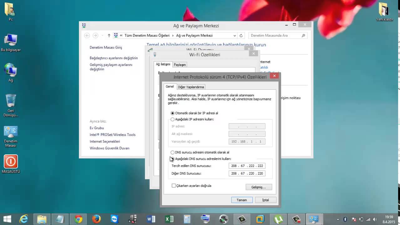 How to Change IP Address Windows 8.1 - YouTube