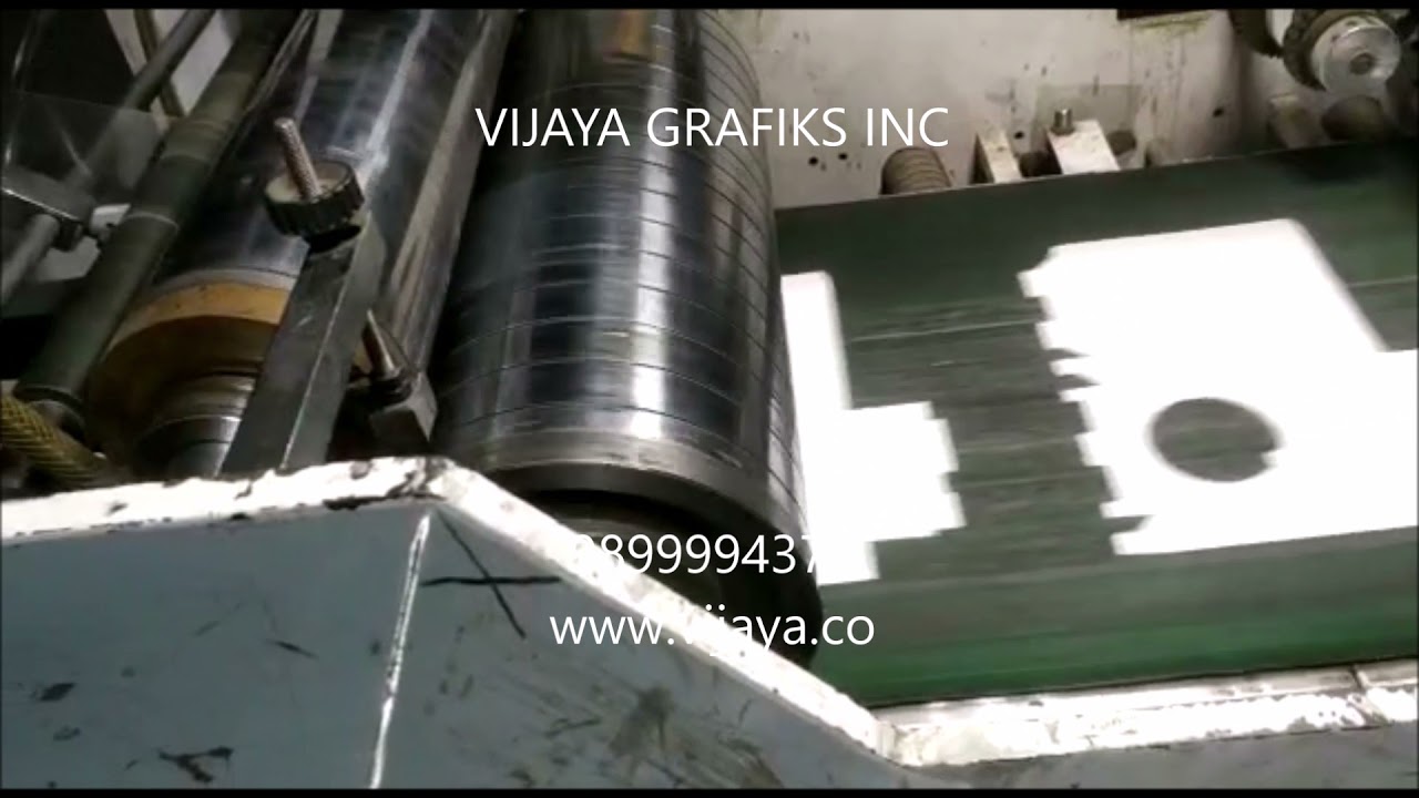 VIJAYA CARTON WINDOW PATCHING MACHINE - YouTube